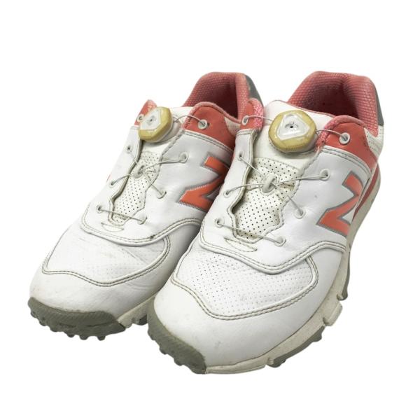 [商品管理番号]240101336425[ブランド]NEW BALANCE GOLF ニューバランス[アイテム]BOA ゴルフシューズ[モデル・品番]WGB574WC[表記サイズ]24.5cm[実寸]アウトソール全長：28cm / アウトソ...