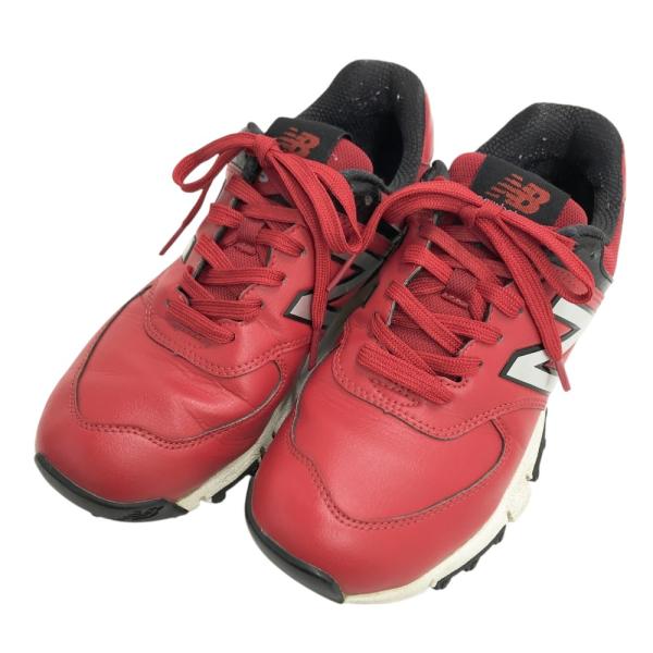 [商品管理番号]240101344438[ブランド]NEW BALANCE GOLF ニューバランス[アイテム]スパイクレスゴルフシューズ[モデル・品番]MGS574RD[表記サイズ]23.0[実寸]アウトソール全長：26.5cm / アウ...