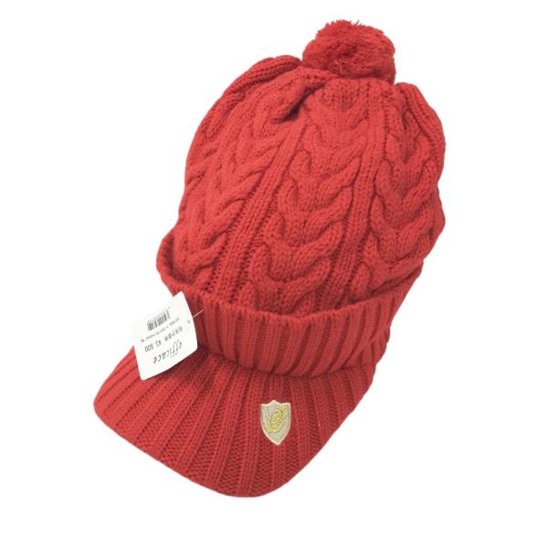 [商品管理番号]240101361296[ブランド]EFFICACE エフィカス[アイテム]ニットキャップ[モデル・品番][表記サイズ][実寸]平置き 頭周り直径：20cm / ブリム：8cm [状態ランク]N[状態][付属品]