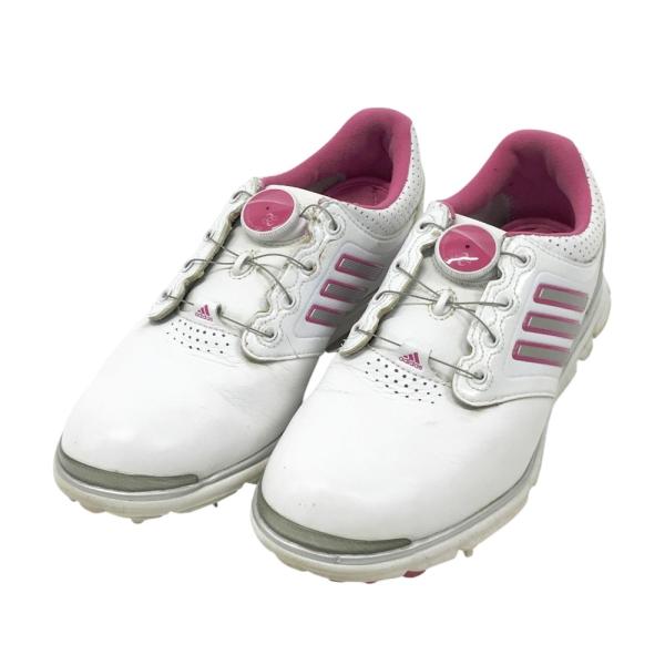 [商品管理番号]240101402242[ブランド]ADIDAS GOLF アディダスゴルフ[アイテム]ゴルフシューズ  adistar BOA[モデル・品番]Q46660[表記サイズ]23[実寸]アウトソール全長：27cm / アウトソー...