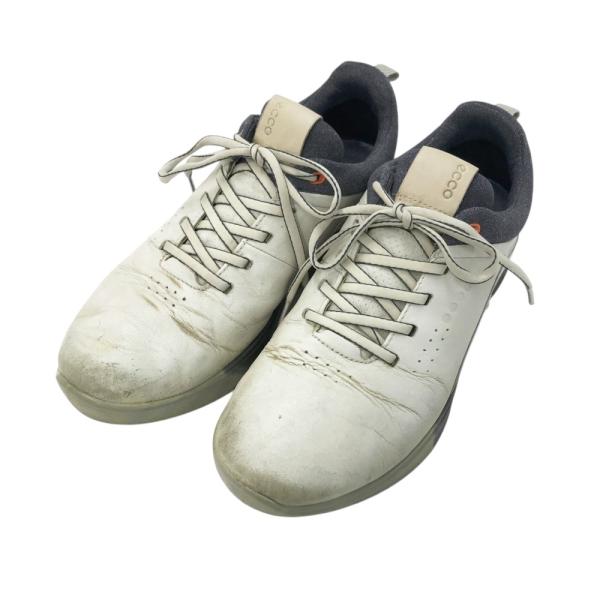 [商品管理番号]240101436146[ブランド]ecco エコー[アイテム]スパイクレス ゴルフシューズ[モデル・品番]10290401007 S-Three[表記サイズ]EU39[実寸]アウトソール全長：27.5cm / アウトソール...