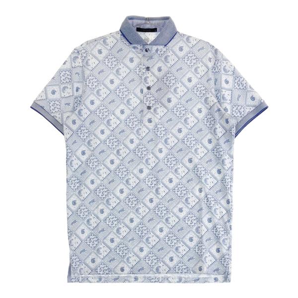 [商品管理番号]240101516865[ブランド]GREYSON グレイソン[アイテム]半袖ポロシャツ[モデル・品番]MSP24K93[表記サイズ]S[実寸]肩幅：42.5cm / 身幅：50cm / 着丈：75cm / 袖丈：22cm[...