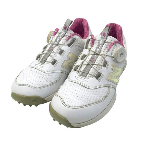 [商品管理番号]240101523067[ブランド]NEW BALANCE GOLF ニューバランス[アイテム]スパイクレス ゴルフシューズ[モデル・品番]WGBS574H BOA[表記サイズ]23.5cm[実寸]アウトソール全長：27cm...