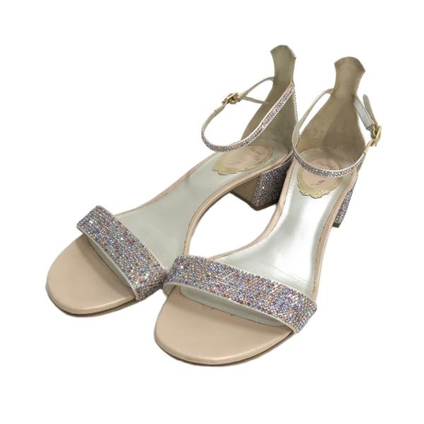 [商品管理番号]240101545262[ブランド]Rene Caovilla レネ カオヴィラ[アイテム]ストラップ サンダル[モデル・品番][表記サイズ]37 1/2[実寸]アウトソール最大幅：8.5cm / ヒール：4cm[状態ランク...