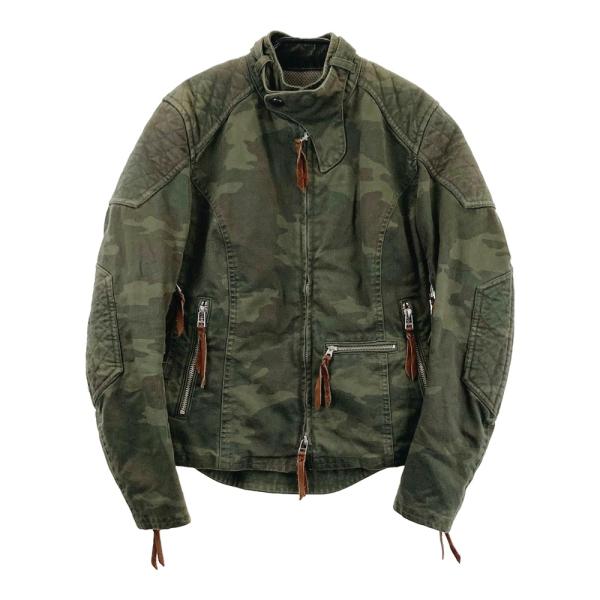 [商品管理番号]240101549989[ブランド]MAX FRITZ マックスフリッツ[アイテム]ショート ライダースジャケット[モデル・品番]MFLB-2017[表記サイズ]40[実寸]肩幅：37cm / 身幅：45cm / 着丈：57...