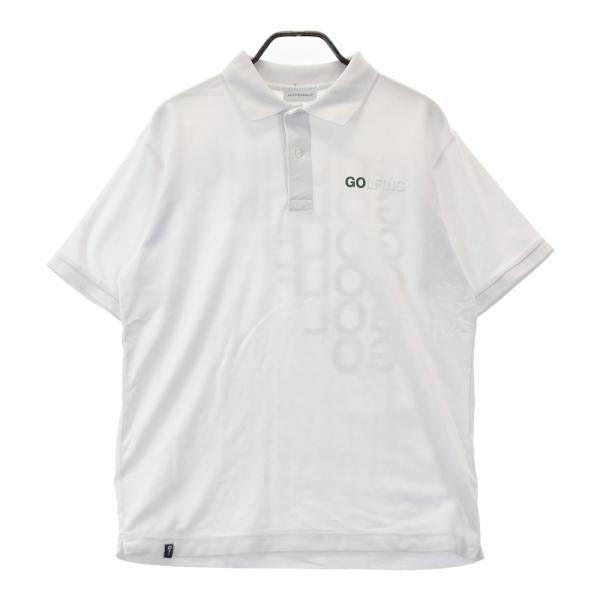 [商品管理番号]240101550071[ブランド]HYPEGOLF ハイプゴルフ[アイテム]半袖ポロシャツ[モデル・品番][表記サイズ]L[実寸]肩幅：49cm / 身幅：53.5cm / 着丈：65cm / 袖丈：23.5cm[状態ラン...