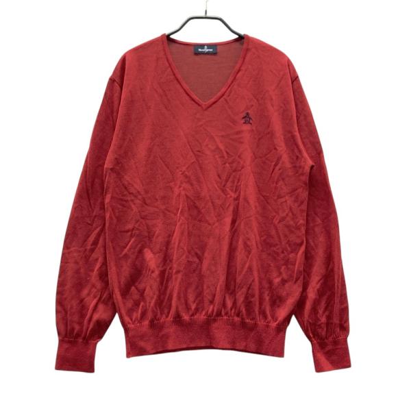 [商品管理番号]240101558117[ブランド]MUNSING WEAR マンシングウェア[アイテム]ウール ニットセーター[モデル・品番]XSG4300[表記サイズ]L[実寸]肩幅：43.0cm / 身幅：51.0cm / 着丈：64...