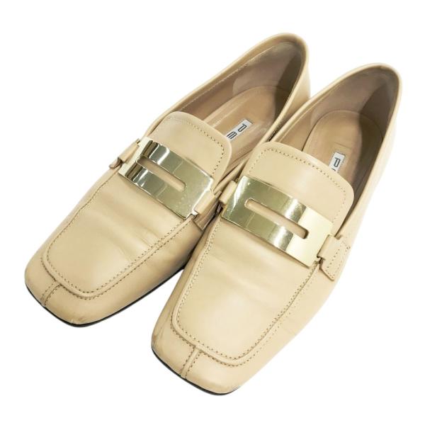 [商品管理番号]240101566396[ブランド]PELLICO ペリーコ[アイテム]ローファー レザー スクエアトゥ[モデル・品番]ANELLI FIBBIA[表記サイズ]37[実寸]アウトソール全長：26cm / アウトソール最大幅：...