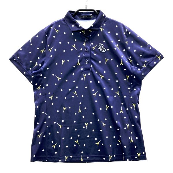 [商品管理番号]240101570521[ブランド]EFFICACE エフィカス[アイテム]半袖ポロシャツ[モデル・品番][表記サイズ]XL[実寸]肩幅：38.0cm / 身幅：49.5cm / 着丈：61.0cm / 袖丈：20.5cm[...