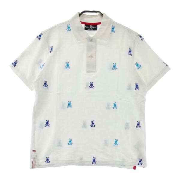 [商品管理番号]240101574528[ブランド]PSYCHO BUNNY サイコバニー[アイテム]半袖ポロシャツ[モデル・品番][表記サイズ]S[実寸]肩幅：41.5cm / 身幅：52cm / 着丈：60.5cm / 袖丈：20cm[...