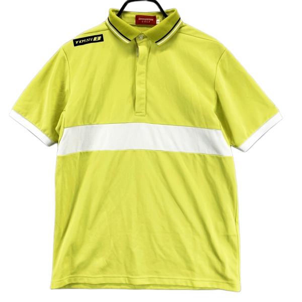 [商品管理番号]240101579002[ブランド]BRIDGESTONE GOLF  ブリヂストンゴルフ[アイテム]半袖ポロシャツ[モデル・品番][表記サイズ]M[実寸]身幅：49.5cm / 着丈：68.5cm / 裄丈：43.0cm[...