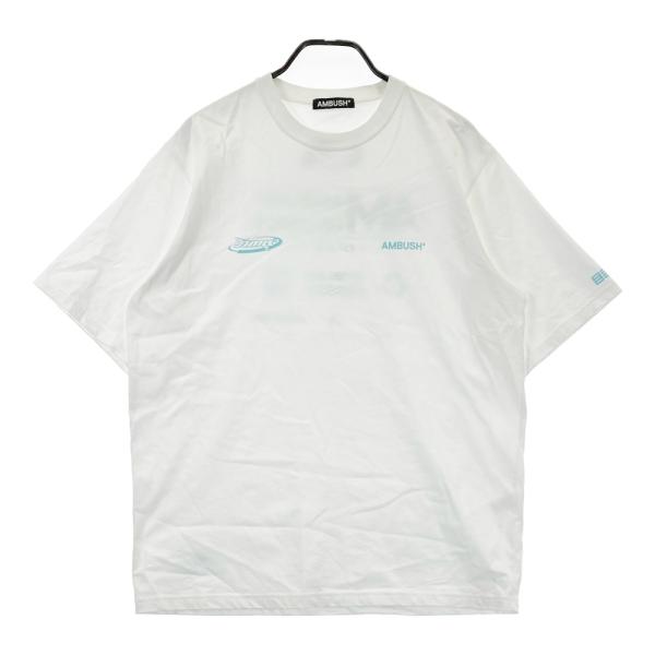 [商品管理番号]240101579729[ブランド]AMBUSH アンブッシュ[アイテム]プリント入り クルーネック半袖Tシャツ[モデル・品番][表記サイズ]M[実寸]肩幅：48cm / 身幅：57.5cm / 着丈：71cm / 袖丈：2...