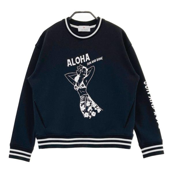 [商品管理番号]240101580397[ブランド]JUN&amp;ROPE ジュン アンド ロペ[アイテム]スウェット トレーナー[モデル・品番][表記サイズ]S[実寸]肩幅：49cm / 身幅：50.5cm / 着丈：53cm / 袖丈...