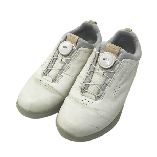 [商品管理番号]240101582110[ブランド]ecco エコー[アイテム]スパイクレス ゴルフシューズ[モデル・品番]102913 S-THREE BOA[表記サイズ]EU37[実寸]アウトソール全長：26.0cm / アウトソール最...