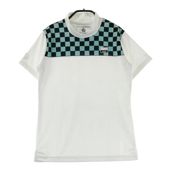 [商品管理番号]240101594553[ブランド]EFFICACE BLANC エフィカスブラン[アイテム]ハイネック 半袖Tシャツ[モデル・品番][表記サイズ]M[実寸]肩幅：36cm / 身幅：43cm / 着丈：59cm / 袖丈：...