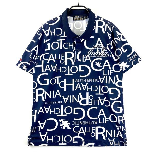 [商品管理番号]240101600972[ブランド]GOTCHA GOLF ガッチャゴルフ[アイテム]半袖ポロシャツ[モデル・品番][表記サイズ]XL[実寸]肩幅：47.0cm / 身幅：56.5cm / 着丈：73.0cm / 袖丈：24...