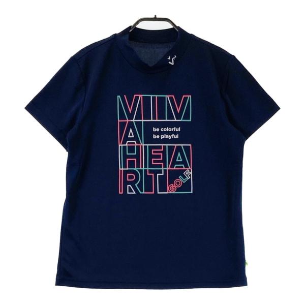 [商品管理番号]240101610088[ブランド]VIVA HEART ビバハート[アイテム]モックネック 半袖Tシャツ[モデル・品番]012-28343[表記サイズ]42[実寸]肩幅：39cm / 身幅：48cm / 着丈：58.5cm...