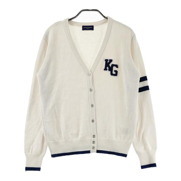 [商品管理番号]240101611793[ブランド]KISS ON THE GREEN キスオンザグリーン[アイテム]ニットカーディガン[モデル・品番][表記サイズ]3[実寸]肩幅：40cm / 身幅：46.5cm / 着丈：53.5cm ...