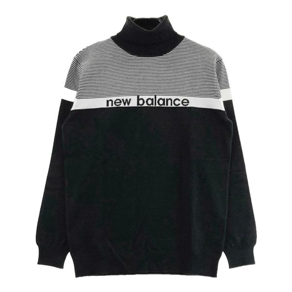 [商品管理番号]240101613667[ブランド]NEW BALANCE GOLF ニューバランス[アイテム]タートルネック 長袖 ニットセーター[モデル・品番][表記サイズ]4[実寸]肩幅：41.5cm / 身幅：50.5cm / 着丈...