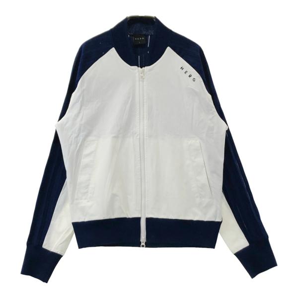 [商品管理番号]240101613818[ブランド]HERG1　エルグワン[アイテム]ナイロン切替 ニット ジップジャケット[モデル・品番][表記サイズ]1[実寸]身幅：46.5cm / 着丈：57.5cm / 裄丈：79cm[状態ランク]...