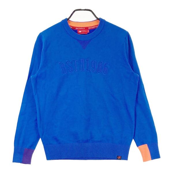 [商品管理番号]240101613987[ブランド]NEW BALANCE GOLF ニューバランス[アイテム]ウール混 ニットセーター[モデル・品番][表記サイズ]4[実寸]肩幅：40.5cm / 身幅：51.5cm / 着丈：61.5c...