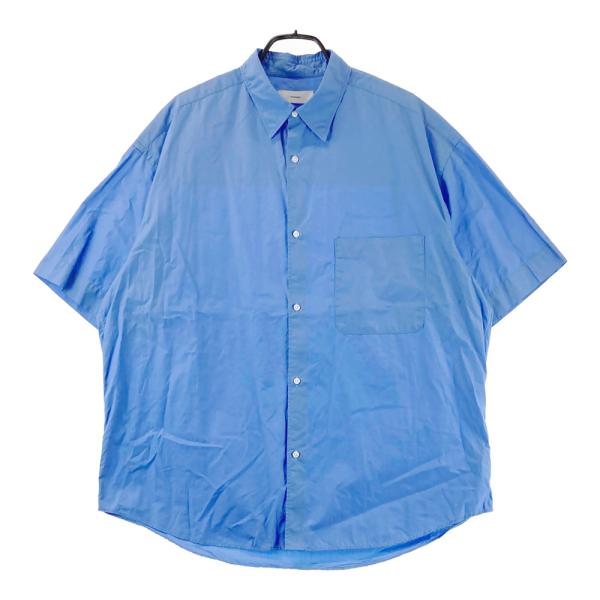 [商品管理番号]240101614269[ブランド]Graphpaper グラフペーパー[アイテム]Broad Oversized 半袖シャツ[モデル・品番]GM212-50625B[表記サイズ]F[実寸]身幅：69.5cm / 着丈：83...