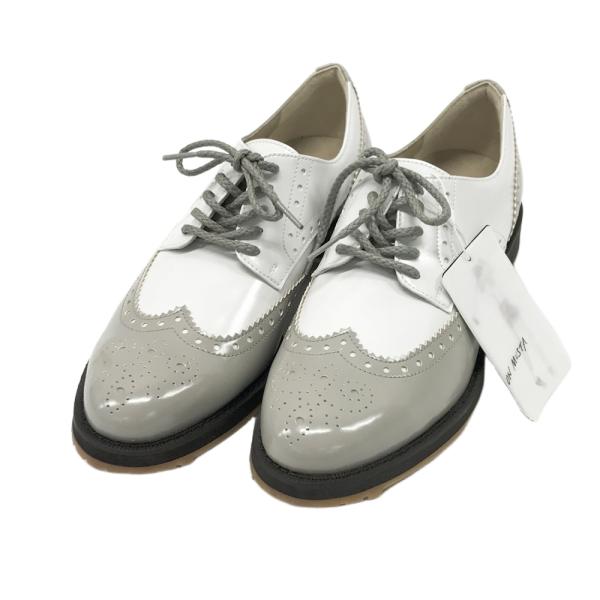 [商品管理番号]240101614519[ブランド]卑弥呼 ヒミコ[アイテム]ウィングチップ ゴルフシューズ[モデル・品番]647001 ON MUSTA[表記サイズ]24[実寸]アウトソール全長：27.0cm / アウトソール最大幅：8....