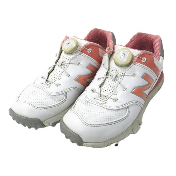 [商品管理番号]240101621431[ブランド]NEW BALANCE GOLF ニューバランス[アイテム]ゴルフシューズ[モデル・品番]WGB574WC[表記サイズ]23.0cm[実寸]アウトソール全長：28.0cm / アウトソール...