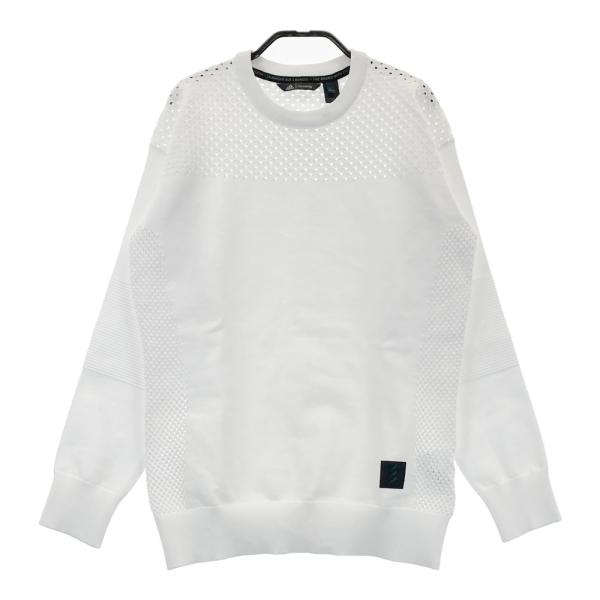 [商品管理番号]240101622045[ブランド]ADIDAS GOLF アディダスゴルフ[アイテム]ニットセーター[モデル・品番]ADICROSS FJ4339[表記サイズ]OT[実寸]肩幅：47cm / 身幅：47cm / 着丈：61...