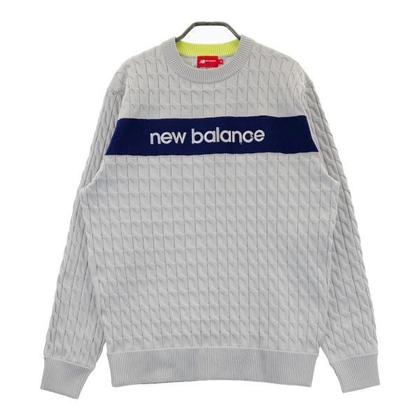 [商品管理番号]240101622482[ブランド]NEW BALANCE GOLF ニューバランス[アイテム]ニットセーター[モデル・品番][表記サイズ]6[実寸]肩幅：43.5cm / 身幅：54cm / 着丈：66.5cm / 袖丈：...