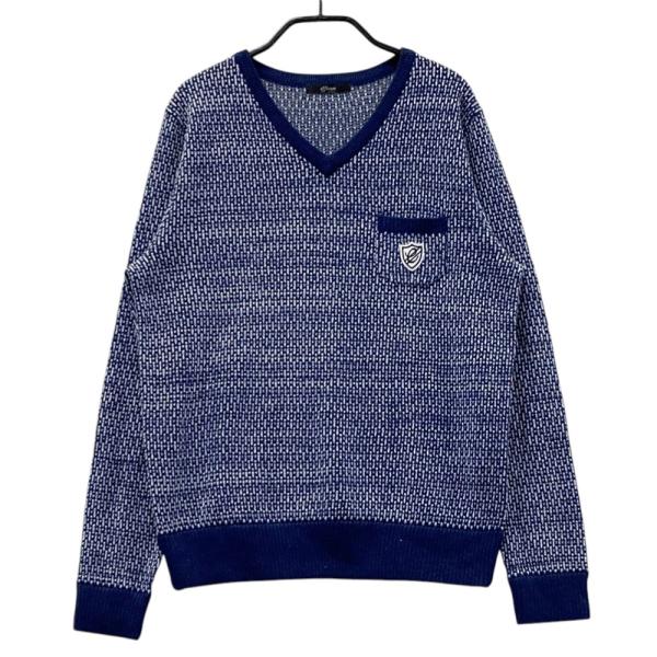 [商品管理番号]240101622911[ブランド]EFFICACE エフィカス[アイテム]ウール混 Vネック ニットセーター[モデル・品番][表記サイズ]M[実寸]肩幅：36.5cm / 身幅：46.0cm / 着丈：53.0cm / 袖...