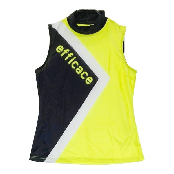 [商品管理番号]240101622915[ブランド]EFFICACE エフィカス[アイテム]ノースリーブシャツ ロゴ[モデル・品番][表記サイズ]M[実寸]肩幅：31.5cm / 身幅：43cm / 着丈：58cm[状態ランク]A-[状態]...