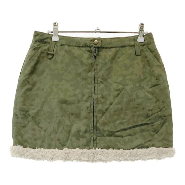 【発売日：2018年06月27日】[商品管理番号]240101622925[ブランド]EFFICACE エフィカス[アイテム]リバーシブル フロントジップスカート ボア[モデル・品番];[表記サイズ]1[実寸]ウエスト：37.5cm / 総...