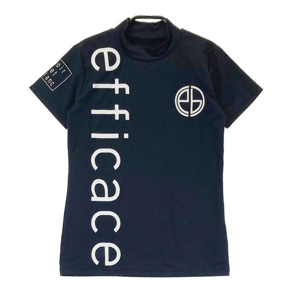 [商品管理番号]240101622959[ブランド]EFFICACE BLANC エフィカスブラン[アイテム]ハイネック 半袖Tシャツ ビックロゴ[モデル・品番][表記サイズ]S[実寸]肩幅：34.5cm / 身幅：40cm / 着丈：57...