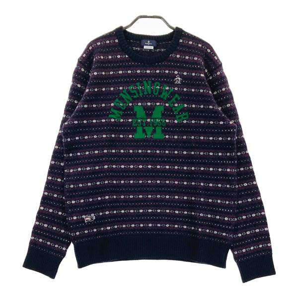 [商品管理番号]240101623240[ブランド]MUNSING WEAR マンシングウェア[アイテム]長袖 ニットセーター[モデル・品番][表記サイズ]LL[実寸]肩幅：44.5cm / 身幅：53cm / 着丈：65cm / 袖丈：6...