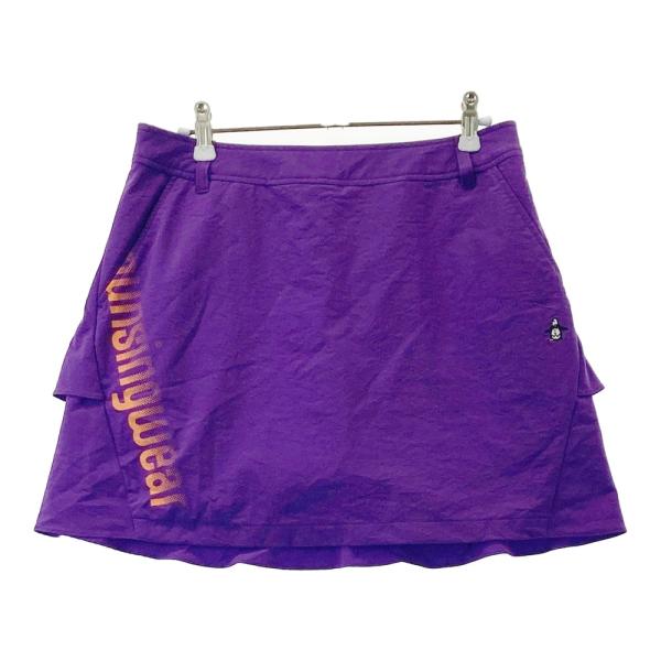 [商品管理番号]240101623500[ブランド]MUNSING WEAR マンシングウェア[アイテム]インナー付き 二段フレアースカート[モデル・品番]MEWRJE02[表記サイズ]11[実寸]ウエスト：37.5cm / 総丈：39cm...