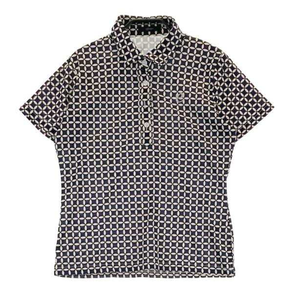 [商品管理番号]240101624651[ブランド]EFFICACE エフィカス[アイテム]半袖ポロシャツ ラインストーン[モデル・品番][表記サイズ]S[実寸]肩幅：33cm / 身幅：44cm / 着丈：55.5cm / 袖丈：16.5...