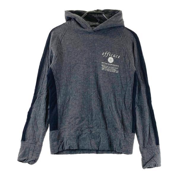 [商品管理番号]240101624660[ブランド]EFFICACE エフィカス[アイテム]フード付 長袖プルオーバー ウール混[モデル・品番][表記サイズ]M[実寸]身幅：42.5cm / 着丈：52.5cm / 裄丈：70.5cm[状態...