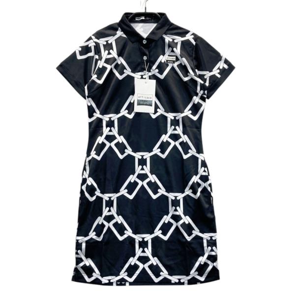 [商品管理番号]240101624667[ブランド]EFFICACE BLANC エフィカスブラン[アイテム]半袖ポロワンピース[モデル・品番][表記サイズ]M[実寸]肩幅：34.0cm / 身幅：42.5cm / 着丈：82.0cm / ...