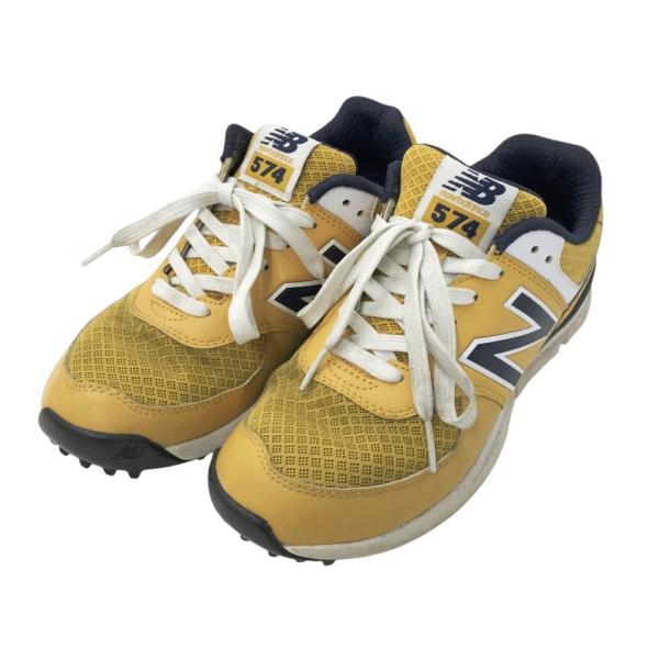 [商品管理番号]240101624699[ブランド]NEW BALANCE GOLF ニューバランス[アイテム]スパイクレス ゴルフシューズ[モデル・品番]UGS574YN[表記サイズ]23.0[実寸]アウトソール全長：26.5cm / ア...