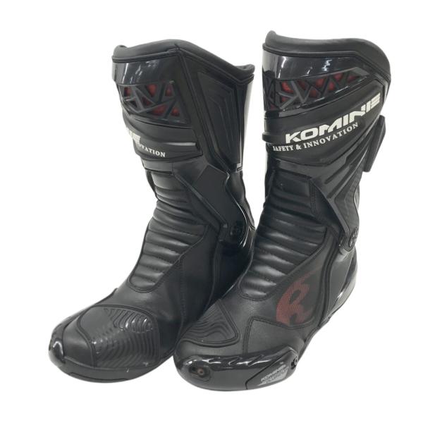 [商品管理番号]240101637064[ブランド]KOMINE コミネ[アイテム]スプリームレーシングブーツ[モデル・品番]BK-087[表記サイズ]26cm[実寸]アウトソール全長：10.5cm / アウトソール最大幅：31.0cm /...