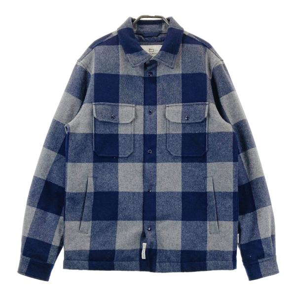 [商品管理番号]240101639020[ブランド]WOOLRICH ウールリッチ[アイテム]ALASKAN WOOL 長袖シャツ ダウンジャケット[モデル・品番]WOOS0067[表記サイズ]M[実寸]肩幅：48cm / 身幅：57cm ...