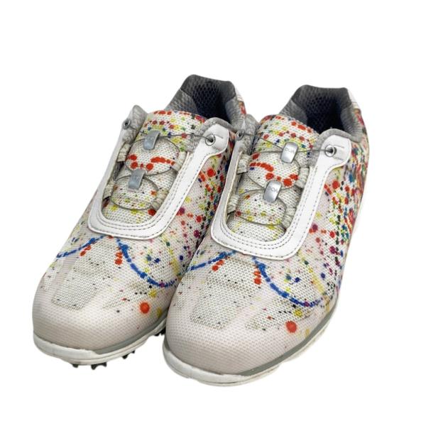 [商品管理番号]240101647014[ブランド]FOOT JOY フットジョイ[アイテム]ゴルフシューズ[モデル・品番]98054J  emPOWER BOA[表記サイズ]23[実寸]アウトソール全長：26.0cm / アウトソール最大...