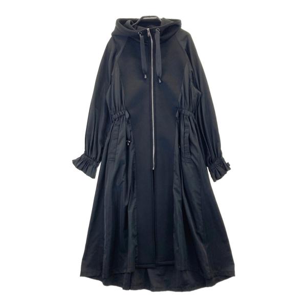 [商品管理番号]240101648456[ブランド]SPECCHIO スペッチオ[アイテム]フード付 切替ロングコート ボンディング[モデル・品番][表記サイズ]40[実寸]身幅：51.5cm / 着丈：117cm / 裄丈：78.5cm[...