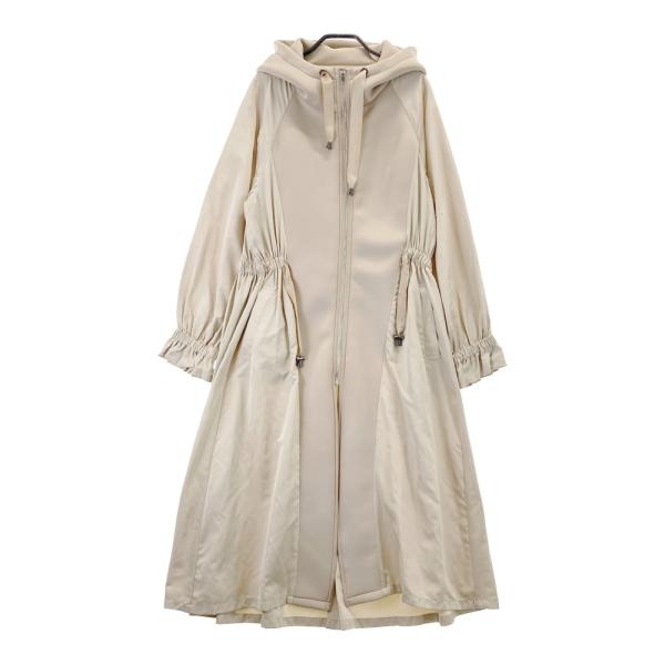 [商品管理番号]240101648457[ブランド]SPECCHIO スペッチオ[アイテム]フード付 切替ロングコート ボンディング[モデル・品番][表記サイズ]40[実寸]身幅：53.5cm / 着丈：118.5cm / 裄丈：80.5c...