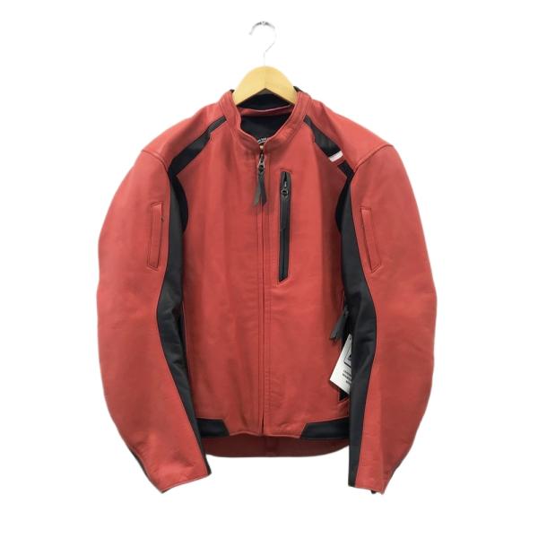 [商品管理番号]240101648459[ブランド]KUSHITANI クシタニ[アイテム]レザー スクリプトジャケット[モデル・品番]K-0681Z[表記サイズ]LL[実寸]肩幅：46.5cm / 身幅：54.0cm / 着丈：65.5c...