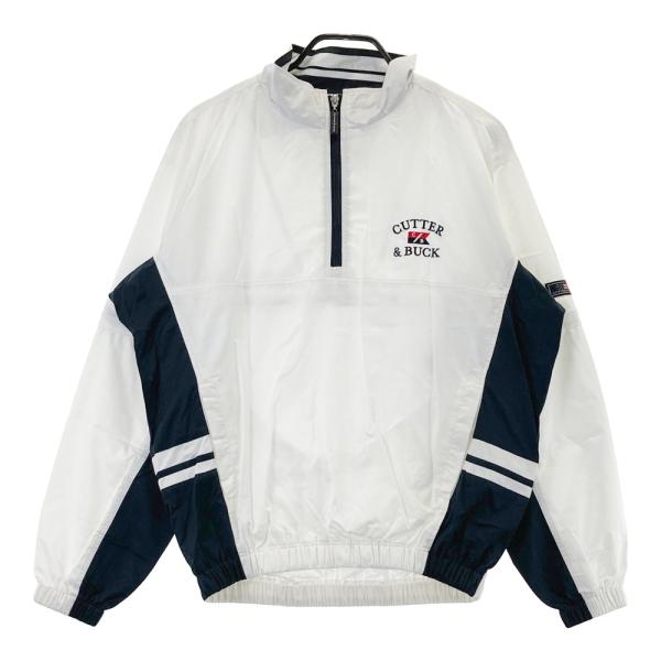[商品管理番号]240101652569[ブランド]CUTTER&amp;BUCK カッターアンドバック[アイテム]2WAY ハーフジップブルゾン[モデル・品番][表記サイズ]M[実寸]身幅：60.5cm / 着丈：66.5cm / 裄丈：...
