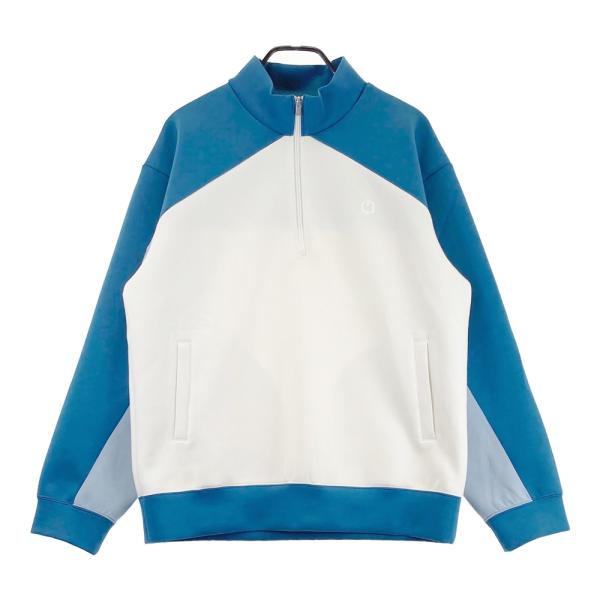 [商品管理番号]240101654864[ブランド]CRONOS クロノス[アイテム]ハーフジップ スウェットトレーナー[モデル・品番]BLACK[表記サイズ]XL[実寸]肩幅：56.5cm / 身幅：61.5cm / 着丈：71.5cm ...