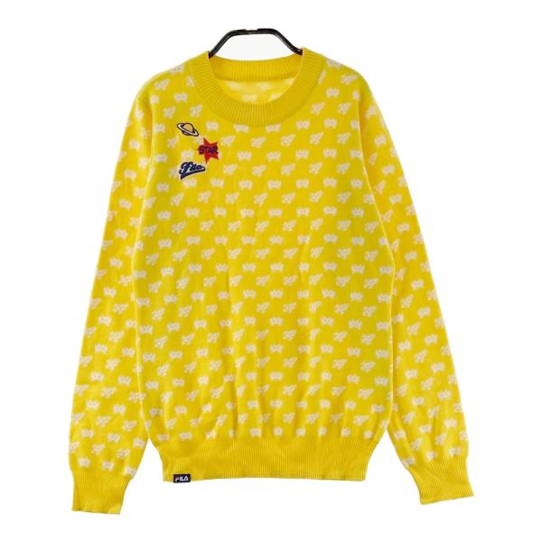 [商品管理番号]240101664165[ブランド]FILA GOLF フィラゴルフ[アイテム]ウール混 ニット セーター[モデル・品番]MO4IL700[表記サイズ]L[実寸]肩幅：36.5cm / 身幅：45cm / 着丈：61cm /...