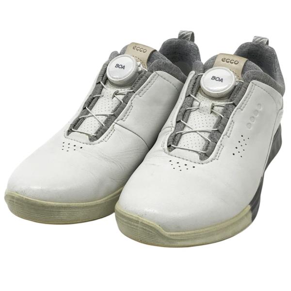 [商品管理番号]240101665575[ブランド]ecco エコー[アイテム]スパイクレス ゴルフシューズ[モデル・品番]102913 S-THREE BOA[表記サイズ]EU 37[実寸]アウトソール全長：28.0cm / アウトソール...